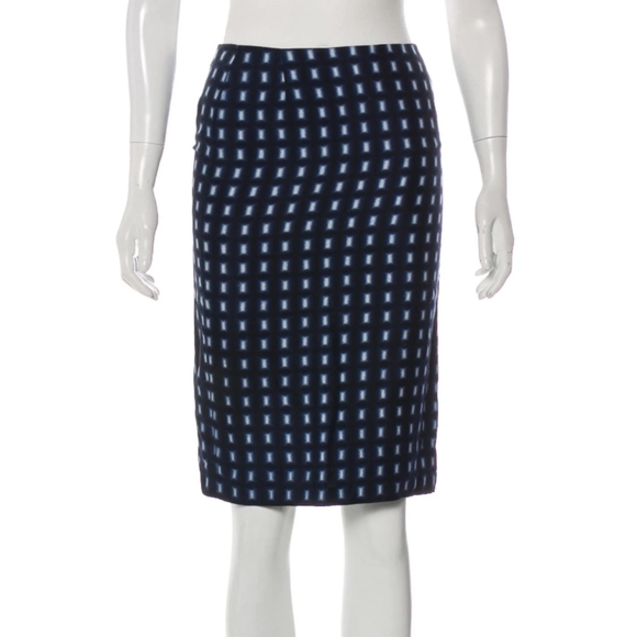Prada | Skirts | Euc Authentic Prada Pencil Skirt Size It 4 | Poshmark